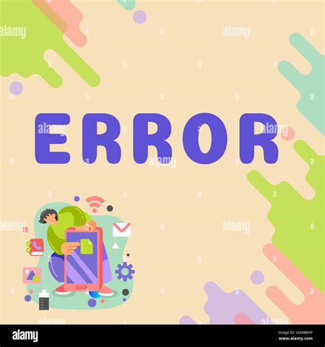 inspiration showing sign error internet concept mistake condition of