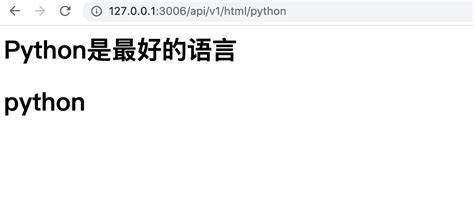 快速上手 Python 框架 FastAPI