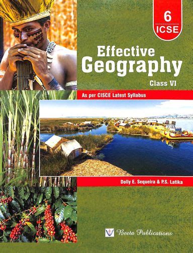 Buy Effective Geography Class 6 Icse Book Dolly E Sequeira Ps Latika 1234111365