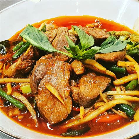 Siam Cuisine Nr 26 Pad Phet Normai 🏵 Rodecurry