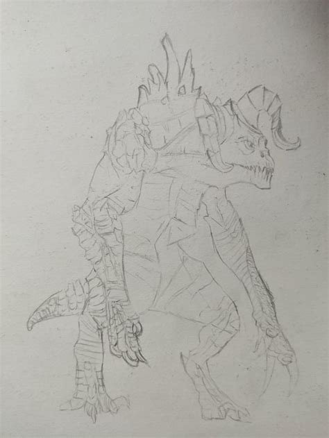 Deathclaw Fan Art By Me R Fo4