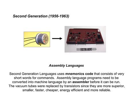 Generations Of Programming Languages Ppt Programming Languages Computing