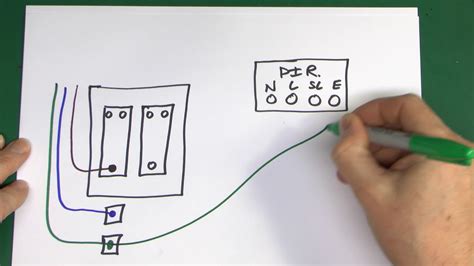 Wiring Diagram For Outside Light With Separate Pir