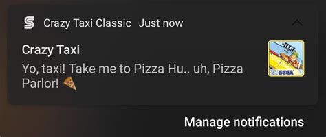 Andriod App Straight Up Bantering With Its Notifications Rcrazytaxi