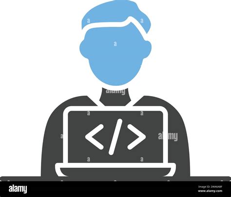 Programmer Icon Vector Image Stock Vector Image Art Alamy