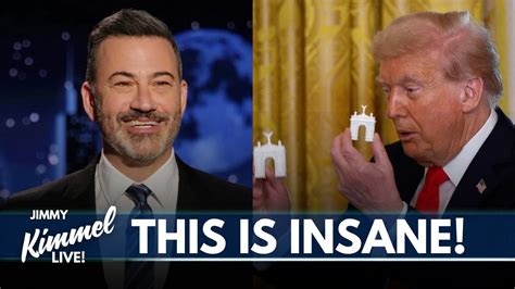 Jimmy Kimmel Slams Trumps Arlington Monument Scam Youtube