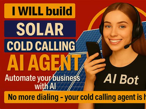 Ai Calling Agent For Solar Appointment Setter And Cold Calling Upwork