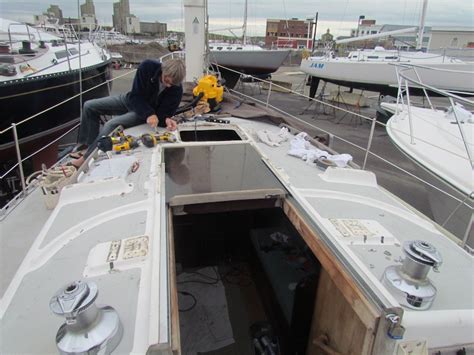 Re Installing Sailboat Deck Hardware