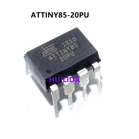 Attiny85 20pu 20u Tiny85 Attiny85 20 Dip 8 100 New Original