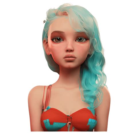 Seductive Blonde Girl With Arm Tattoos Creative Fabrica