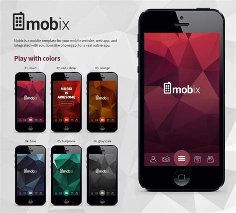 Mobile App Html Template