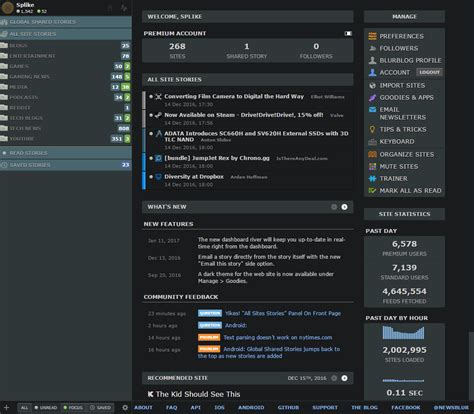 Add Your Own Custom Css And Custom Javascript To Newsblur On The Web