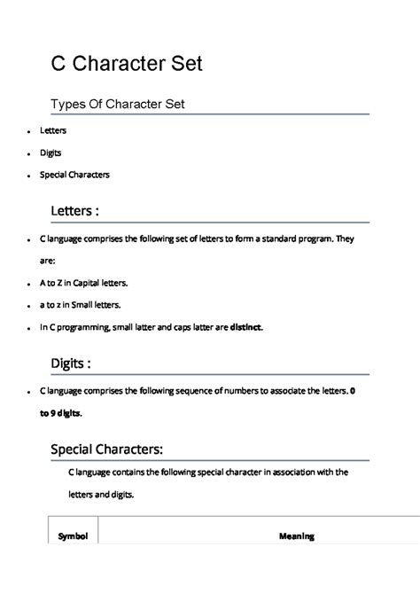 Three Types Of Character Set At Herman Genovese Blog