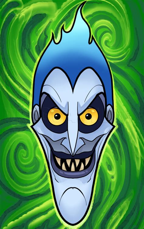 How To Draw Hades Step By Step Drawing Guide By Dawn DragoArt