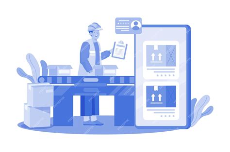 Premium Vector Ai Optimizes Supply Chain And Logistics