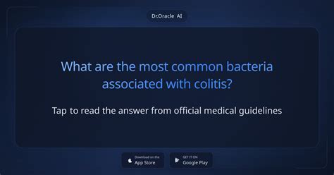 What Are The Most Common Bacteria Associated With Colitis