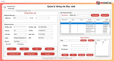 Phần Mềm điểm Danh Học Sinh Bằng Nhận Diện Khuôn Mặt Opencv Python Mysql Tkinter