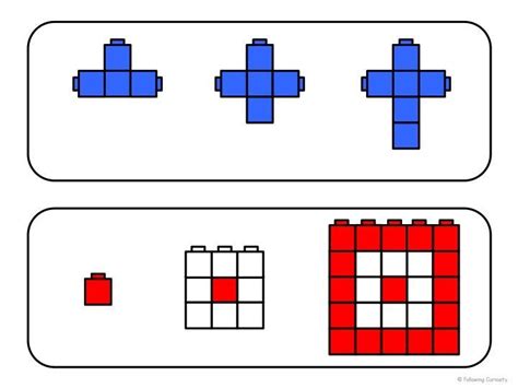 Growing Patterns Math Center Activity Growing Pattern Task Cards Math Center Math Task Cards