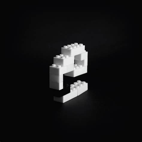 Lego Font Expirimental Typography On Behance