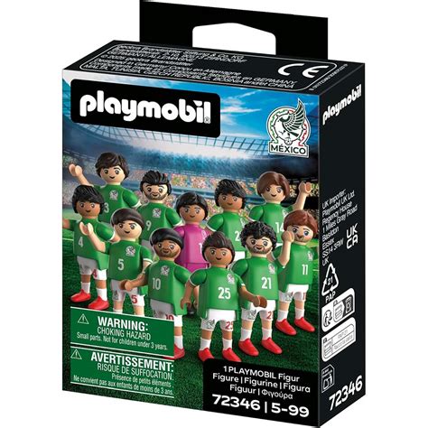 Playmobil 72346 Jugador De La Selección Nacional De México Sorpresa