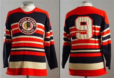 1948 Roy Conacher Chicago Blackhawks Game Worn Wool Sweater