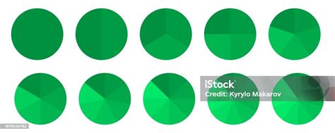 Pie Graph In Green Colors Line Icon Work Function Plan Drawing Mathematics Diagram Geometry