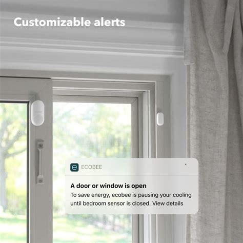 Ecobee Door And Window Sensor Security Savings And Comfort