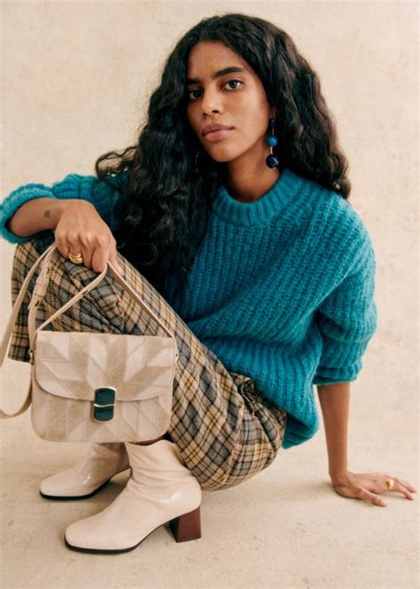 Mini Milo Classic Bag Black Multi Patchwork Octobre Éditions