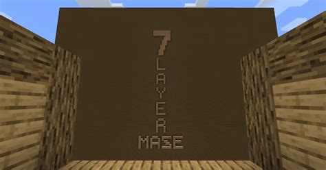 Seven Layer Maze Minecraft Map