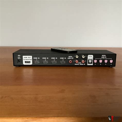 Octava 4 Port Hdmi Switch With Toslink Photo 2962228 Us Audio Mart
