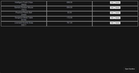 Practice React List Codesandbox