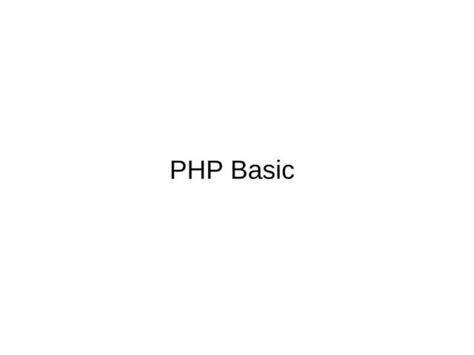 Functions In Php Pdf