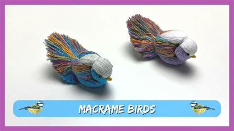 Diy Macrame Birds Tutorial Step By Step Macrame Animal How To Make A Diy Macrame Birds Tutorial Step By Step Macrame Animal How To Make A