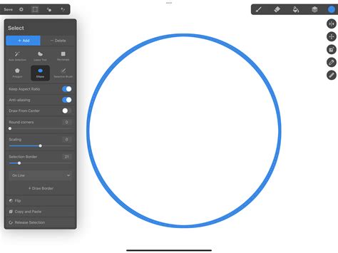 How To Draw Circle Border