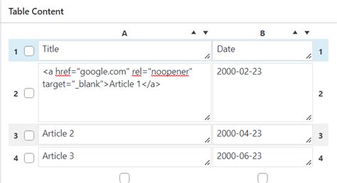 Create Tables Using Tablepress In Wordpress Webwash