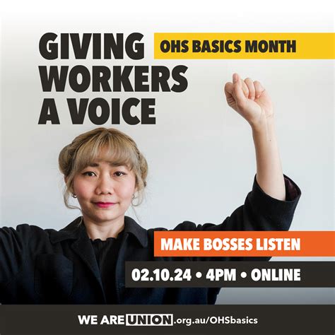OHS Basics Month: Giving Workers a Voice - We Are Union VTHC