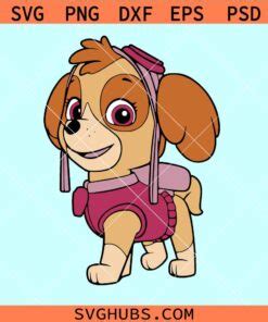 Paw Patrol Skye Svg Svg Hubs