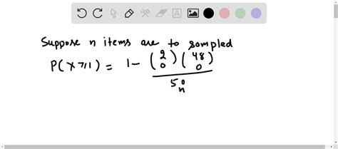 Solved Consider The Double Sampling Plan For Which Both Sample Sizes Are 50 The Lot Is Accepted