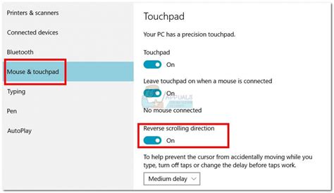 How To Reverse The Scrolling Direction In Windows 10