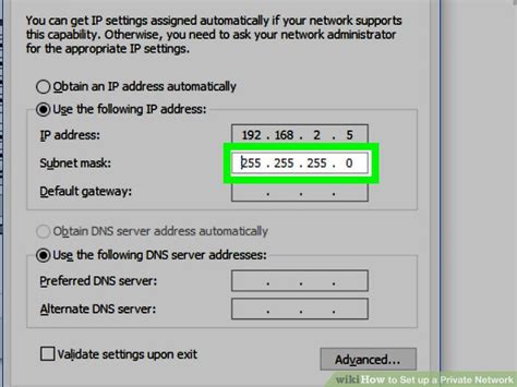 How To Set Up A Private Network 11 Steps With Pictures