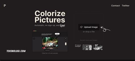 Cara Edit Foto Hitam Putih Jadi Berwarna Dengan Ai Colorize Photos Teksnologi