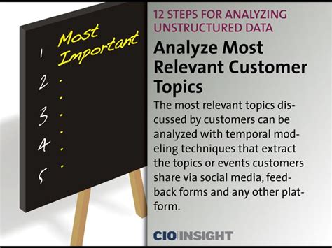 Key Steps For Unstructured Data Analysis CIO Insight