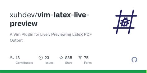 Github Xuhdevvim Latex Live Preview A Vim Plugin For Lively