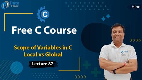 Scope Of Variables In C Local Vs Global Local And Global Variables