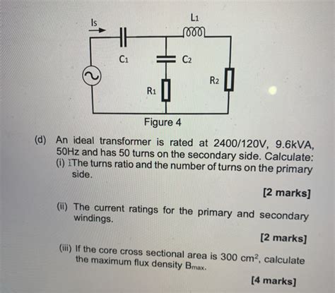 solved question 3 a the generator in a purely inductive ac