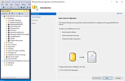 How To Migrate SQL Database To Azure SQL Database Using SSMS Export Import CodeProject