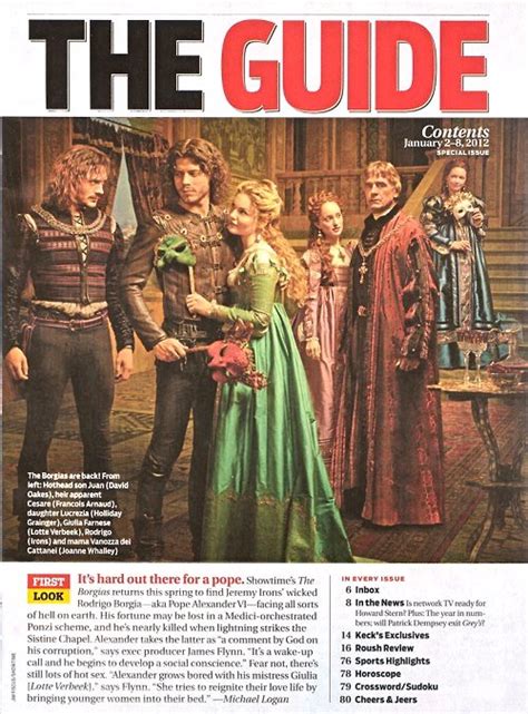 ‘the Borgias Season 2 Promo Pics And Stills