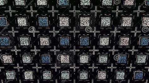 Qr Code Abstract Technology Background Seamless Loop Animation Stock Image Image Of Business
