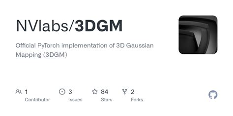 Github Nvlabs3dgm Official Pytorch Implementation Of 3d Gaussian Mapping 3dgm
