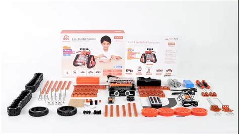 International School Esp32 Diy Tracked Chassis Robot Parts Assembly Kit